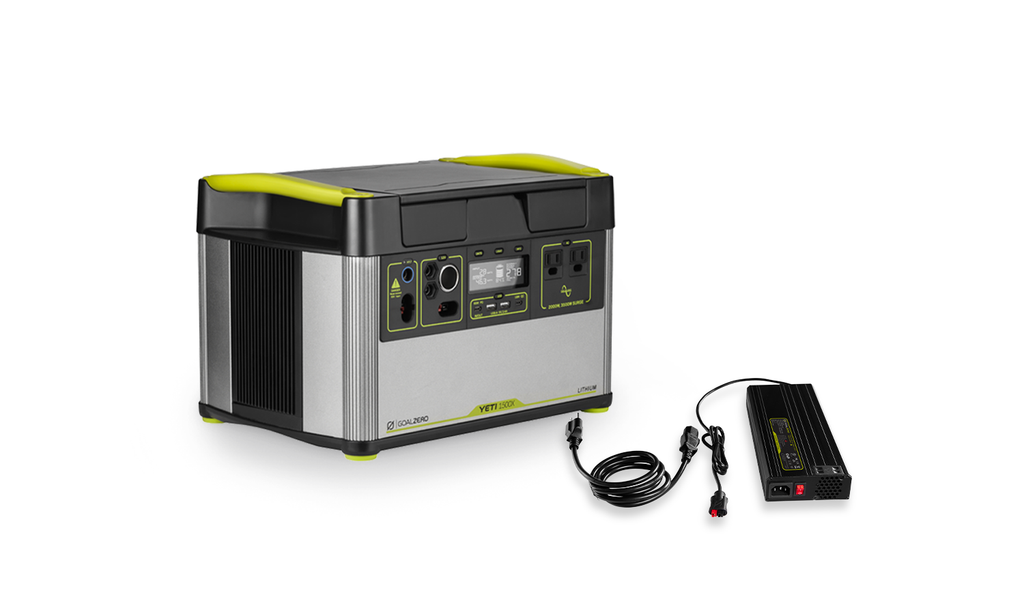 Yeti 1500X + 600W Power Supply – Goal Zero